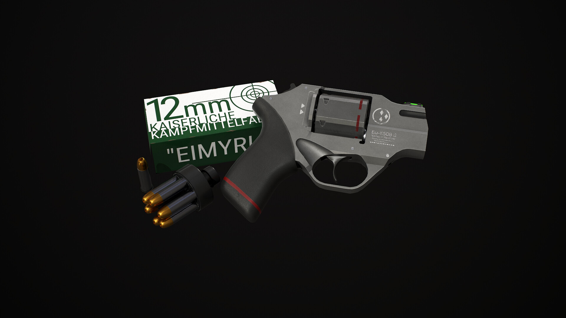 ArtStation - Eu-K508 S 'Einhorn' Revolver - Signalis Fan Art