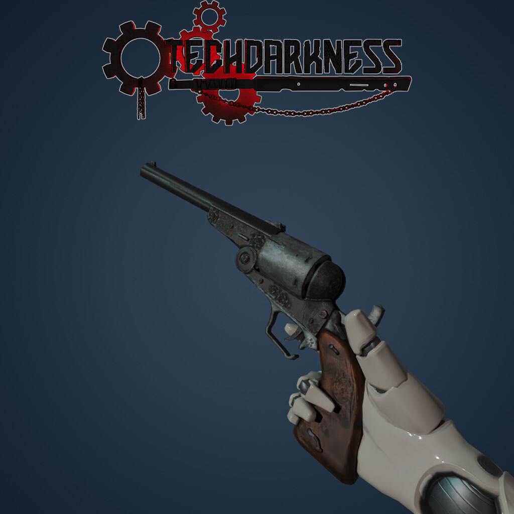 ArtStation - FPS Revolver animations TechDarknesss