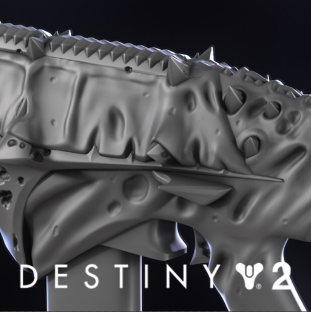 ArtStation - Destiny 2: Taken King Scout Rifle - Reprisal