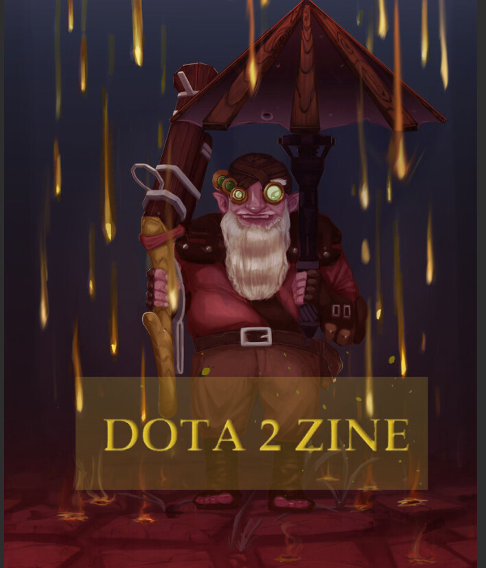 ArtStation - Dota 2 Fun art - Sniper.