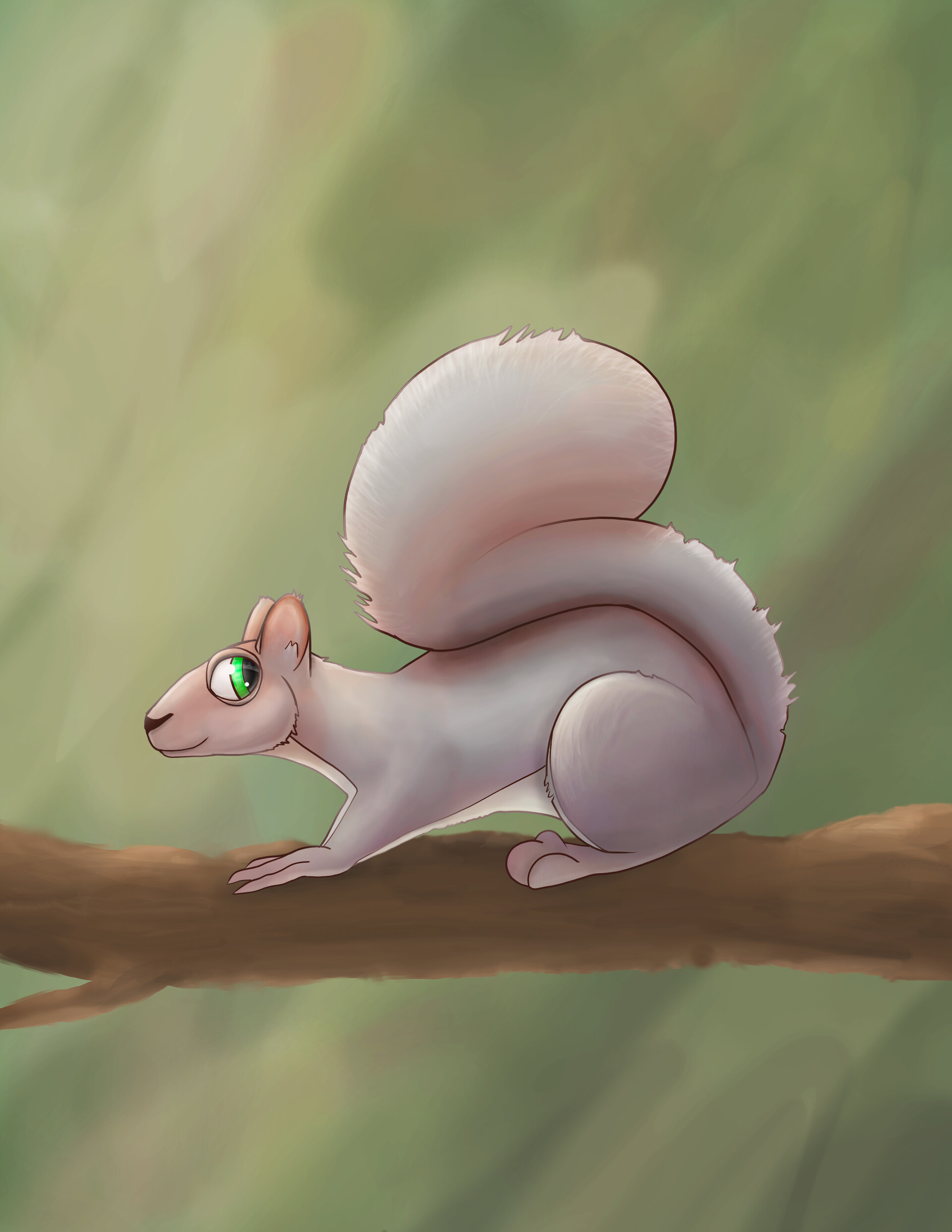 ArtStation - Seymore the Squirrel, Character Practice