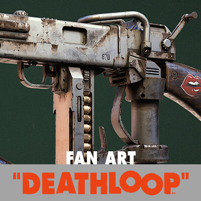 ArtStation - ACMP-12 (Deathloop Fan Art)