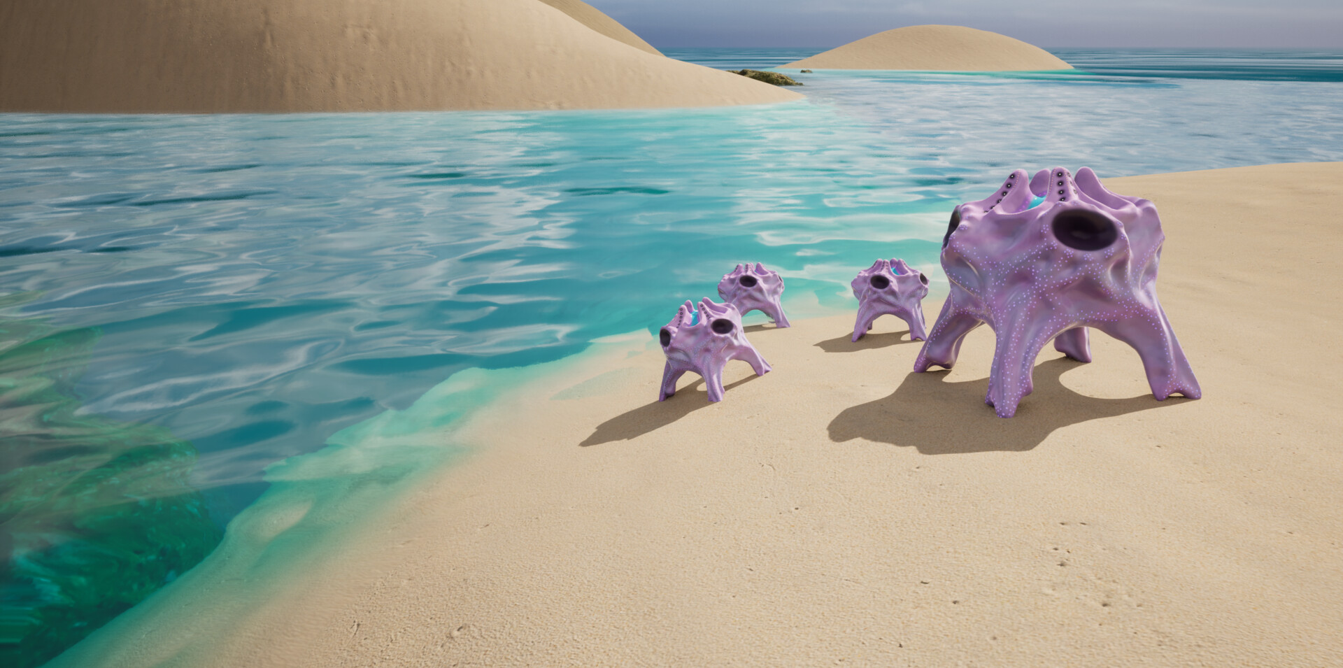 ArtStation - Beach Alien