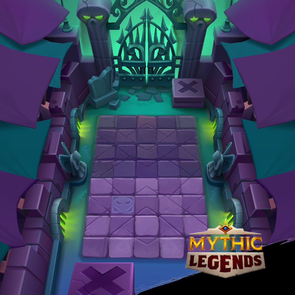 ArtStation - Mythic Legends - Forgotten Crypt Arena
