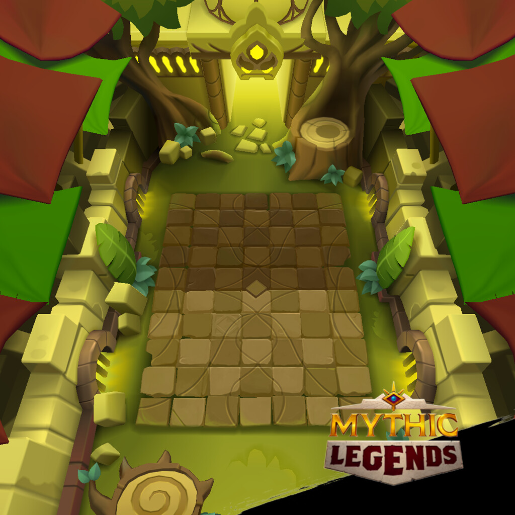 ArtStation - Mythic Legends - Lost Jungle Arena