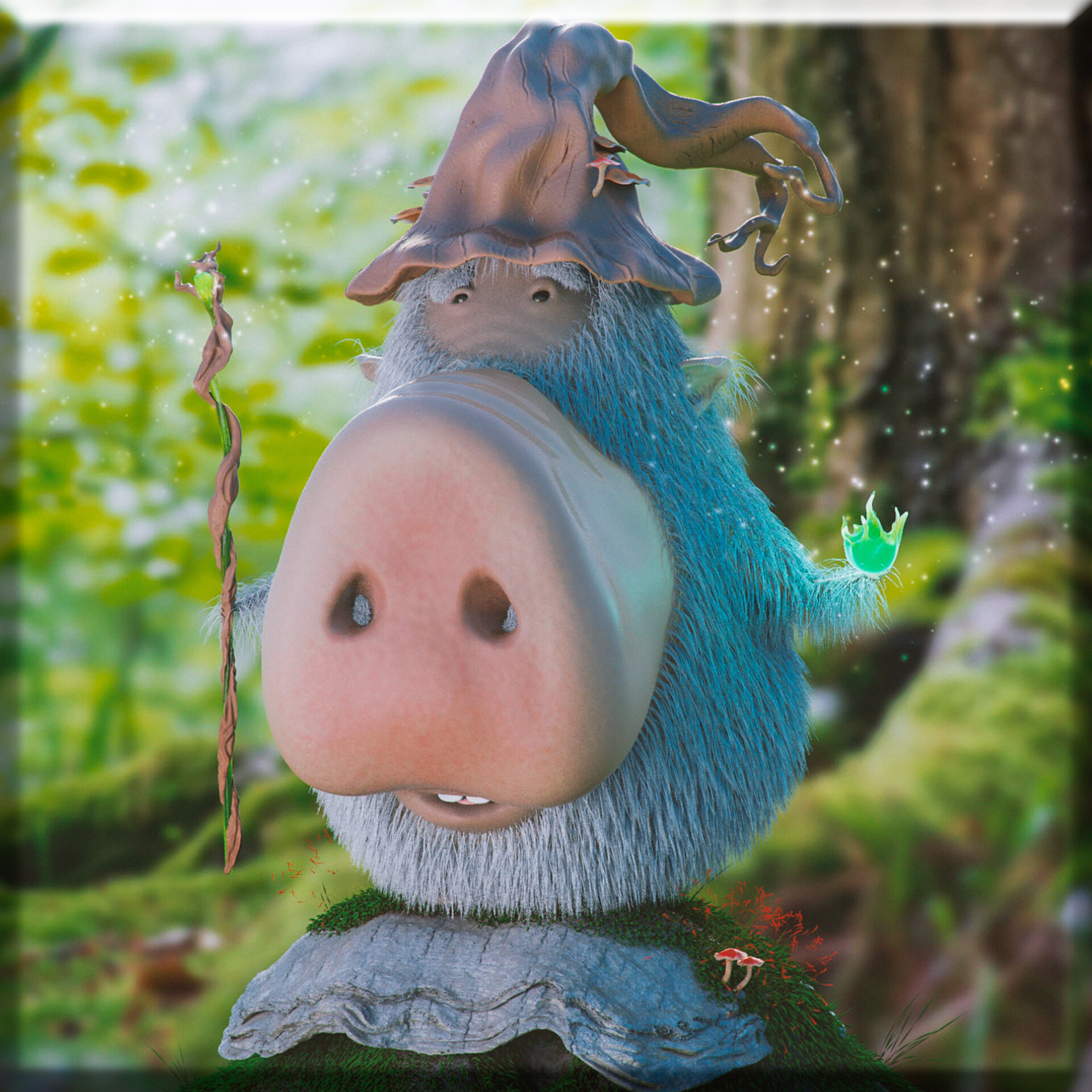 ArtStation - Magic Pig
