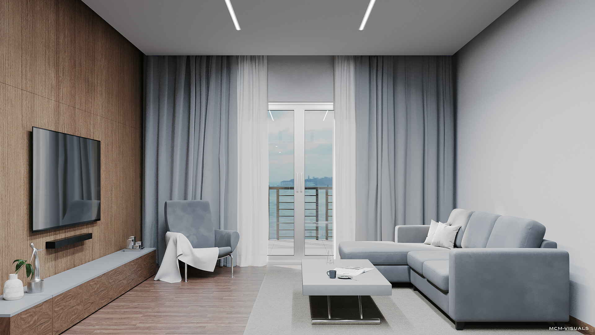 ArtStation - Living Space Visualization