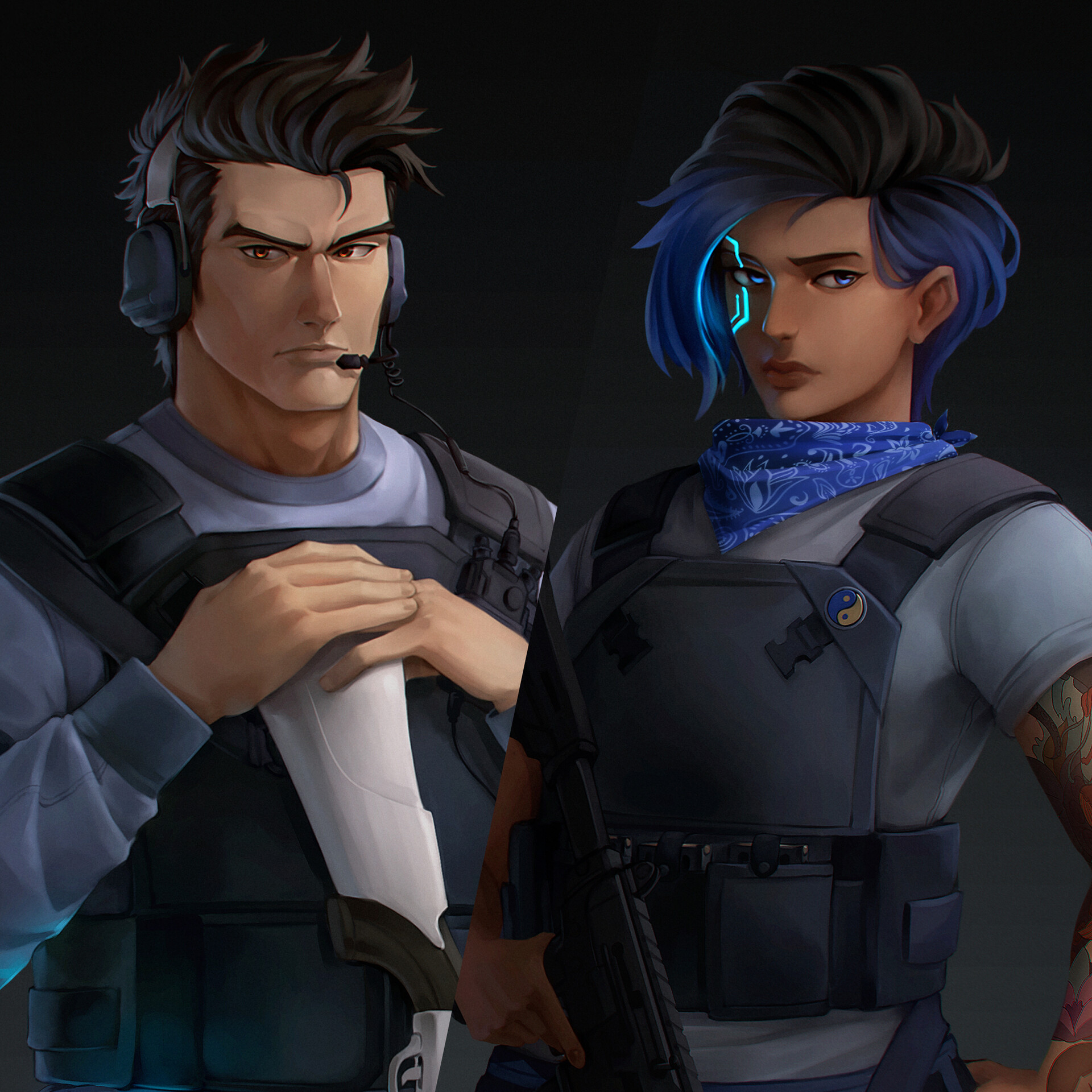 ArtStation - SS13 Character Illustration Commission