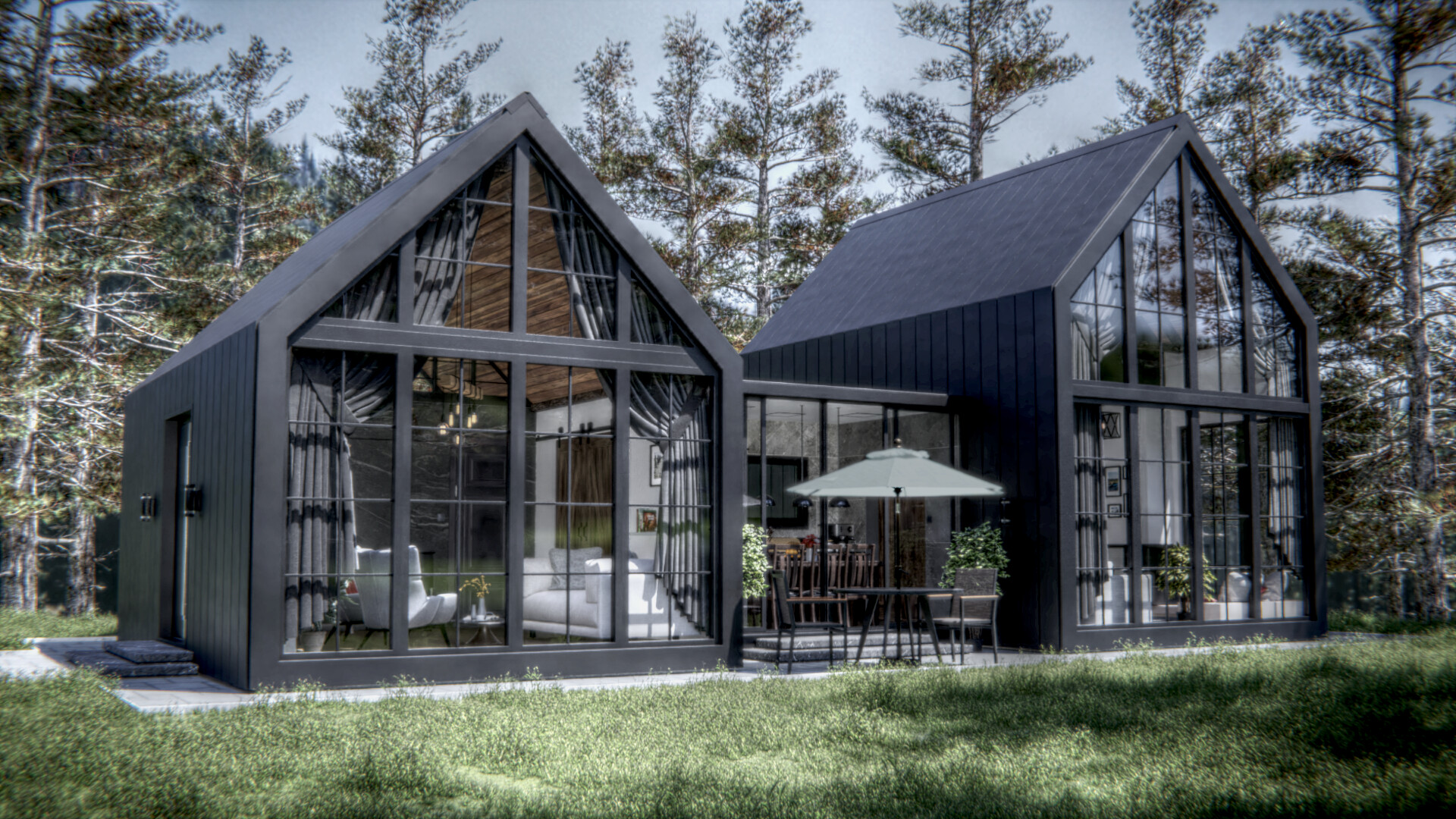 ArtStation - Modular 70sqm House