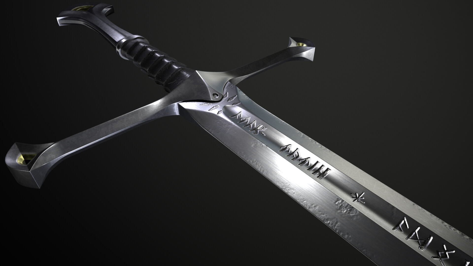 ArtStation - Lord of the Rings Sword Anduril Aragorn