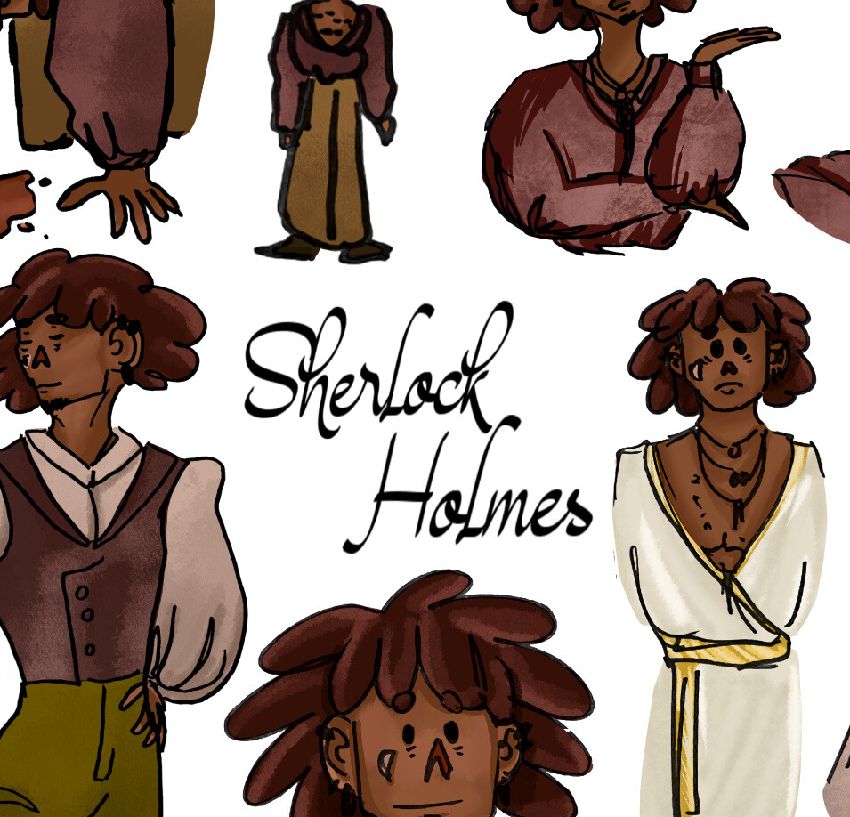 ArtStation - Sherlock Holmes Chara design