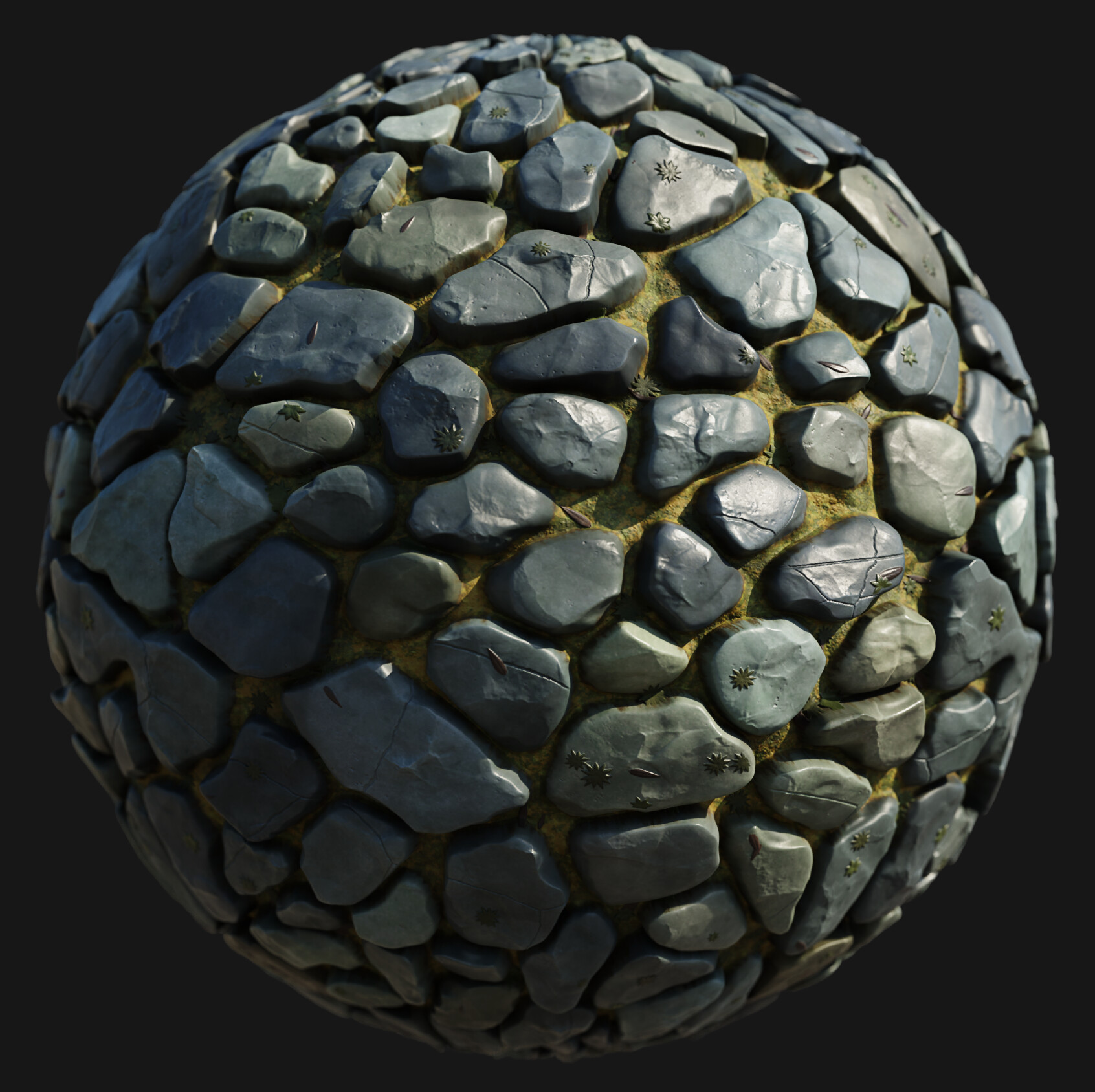 ArtStation - Cobblestone Material