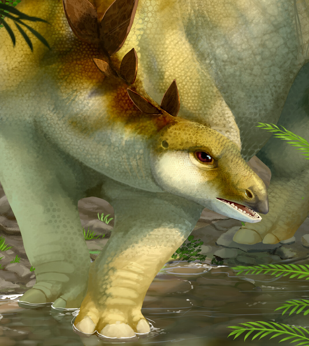 ArtStation - Dinosaur studies (Digital Concepts)