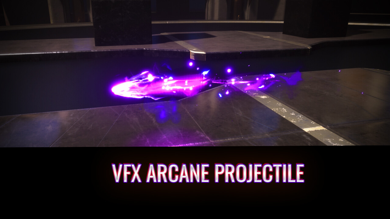 ArtStation - VFX Arcane Projectile