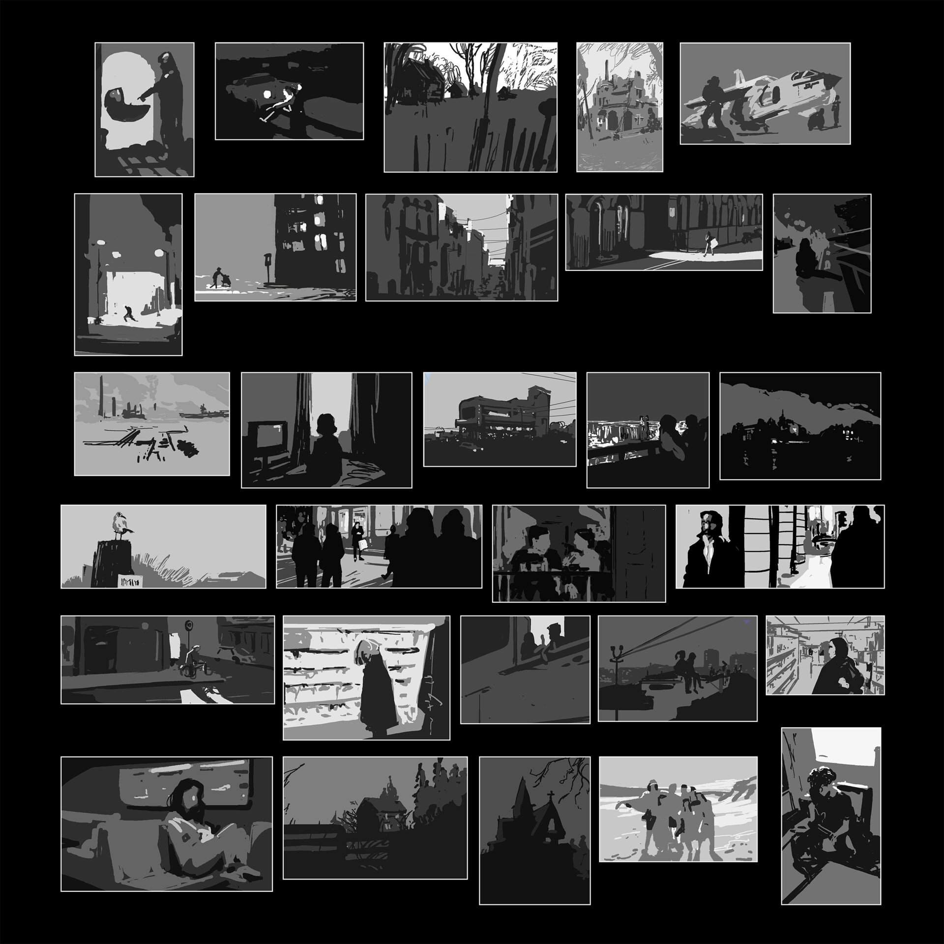 ArtStation - 3 Value Practice