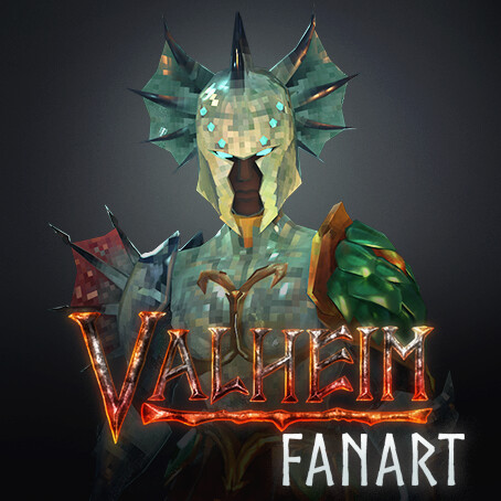 ArtStation - Serpent Armor - Valheim Fanart