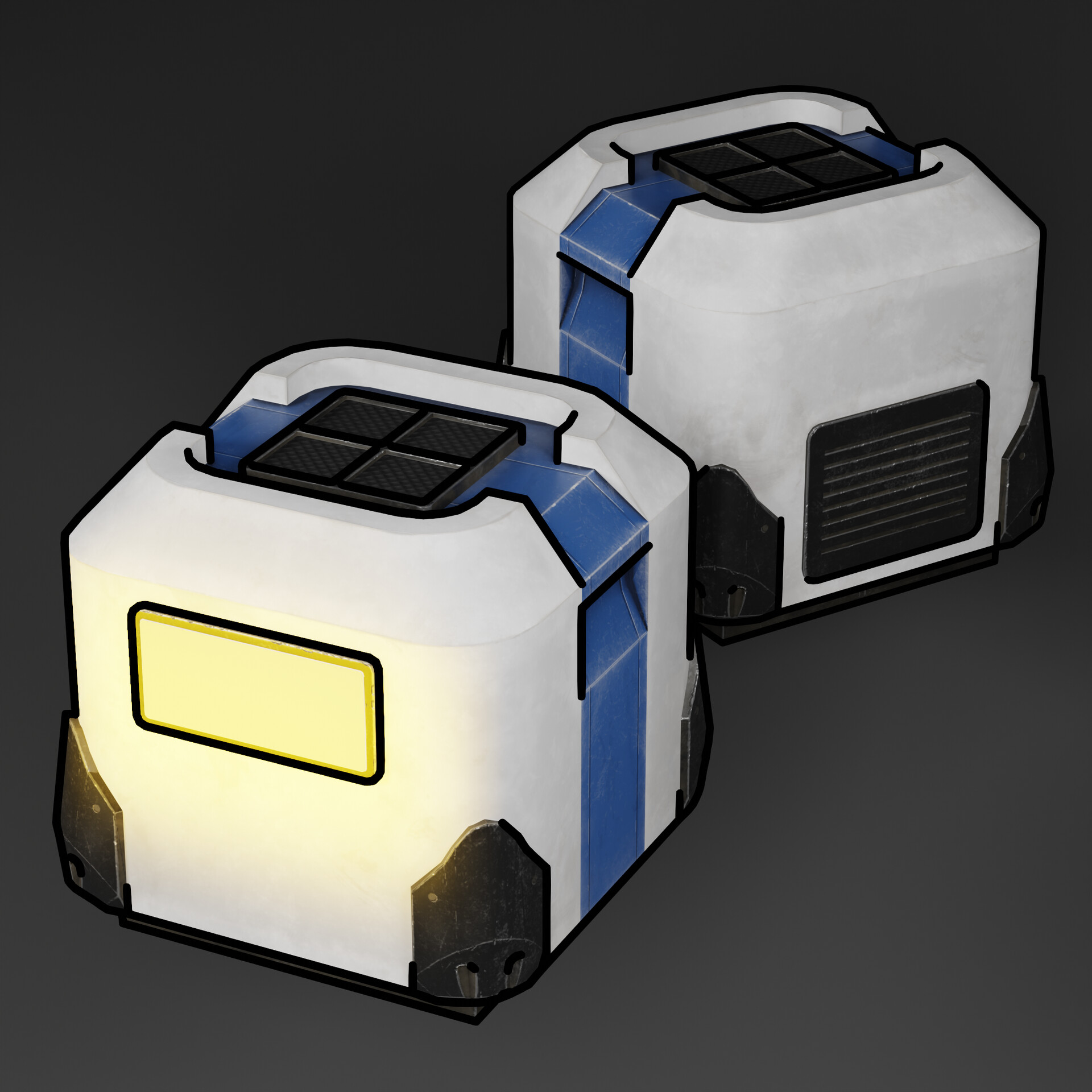 ArtStation - Sci-Fi Box Asset