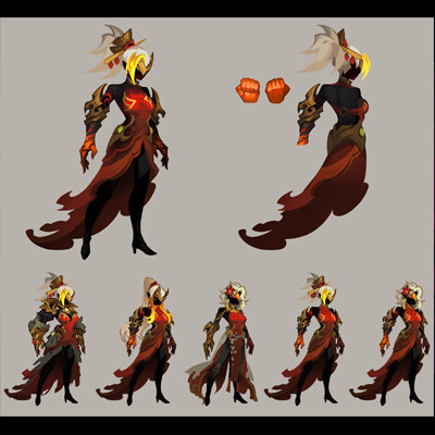 ArtStation - Shadow Knight Concept Character