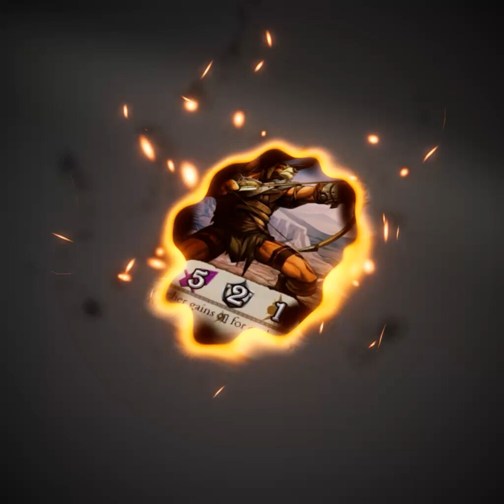 ArtStation - Card Burn