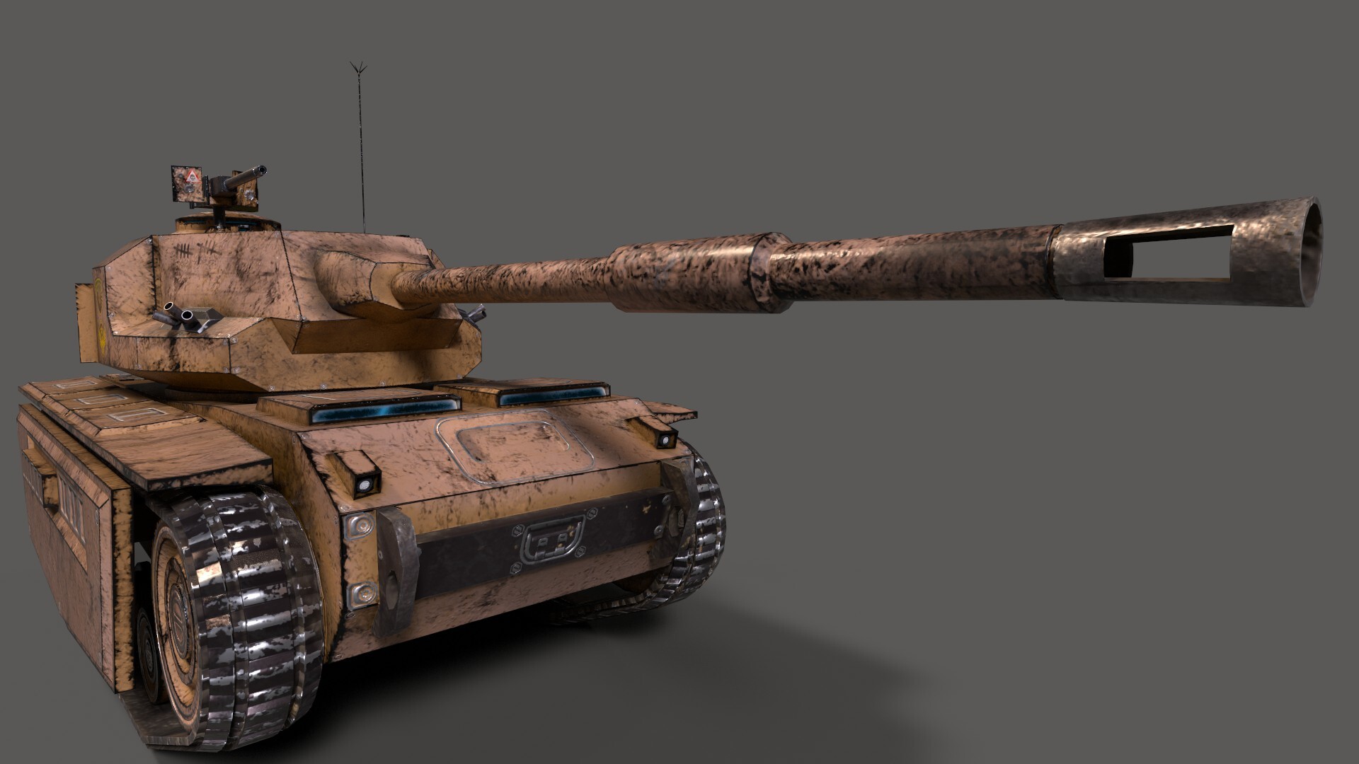 ArtStation - DLT - Desert Light Tank