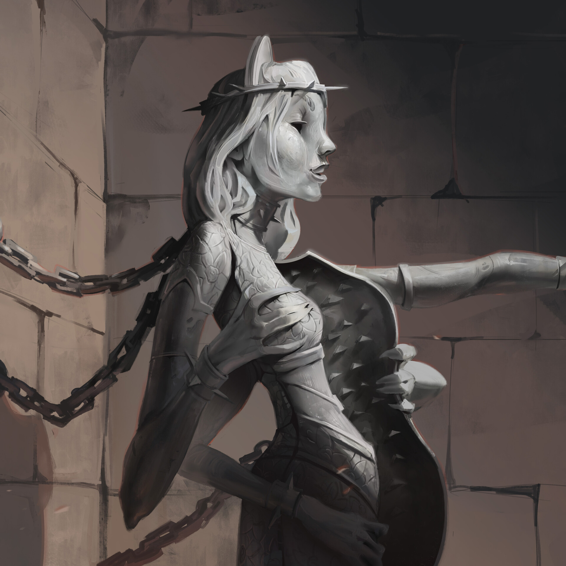 ArtStation - Safe with me - personal illustration