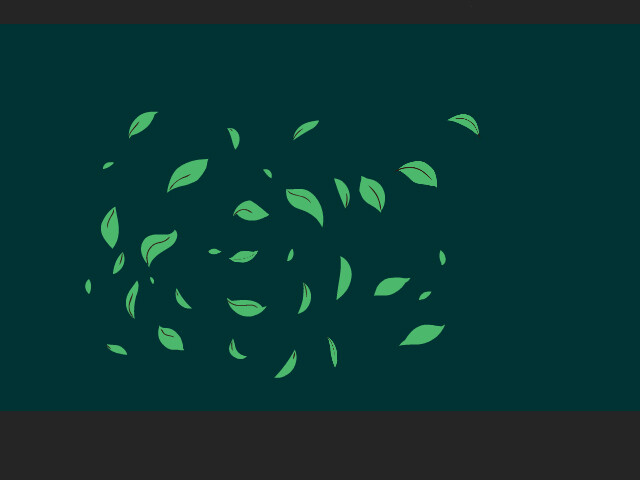 ArtStation - Frame by frame 2D vfx animation ''Leaves"