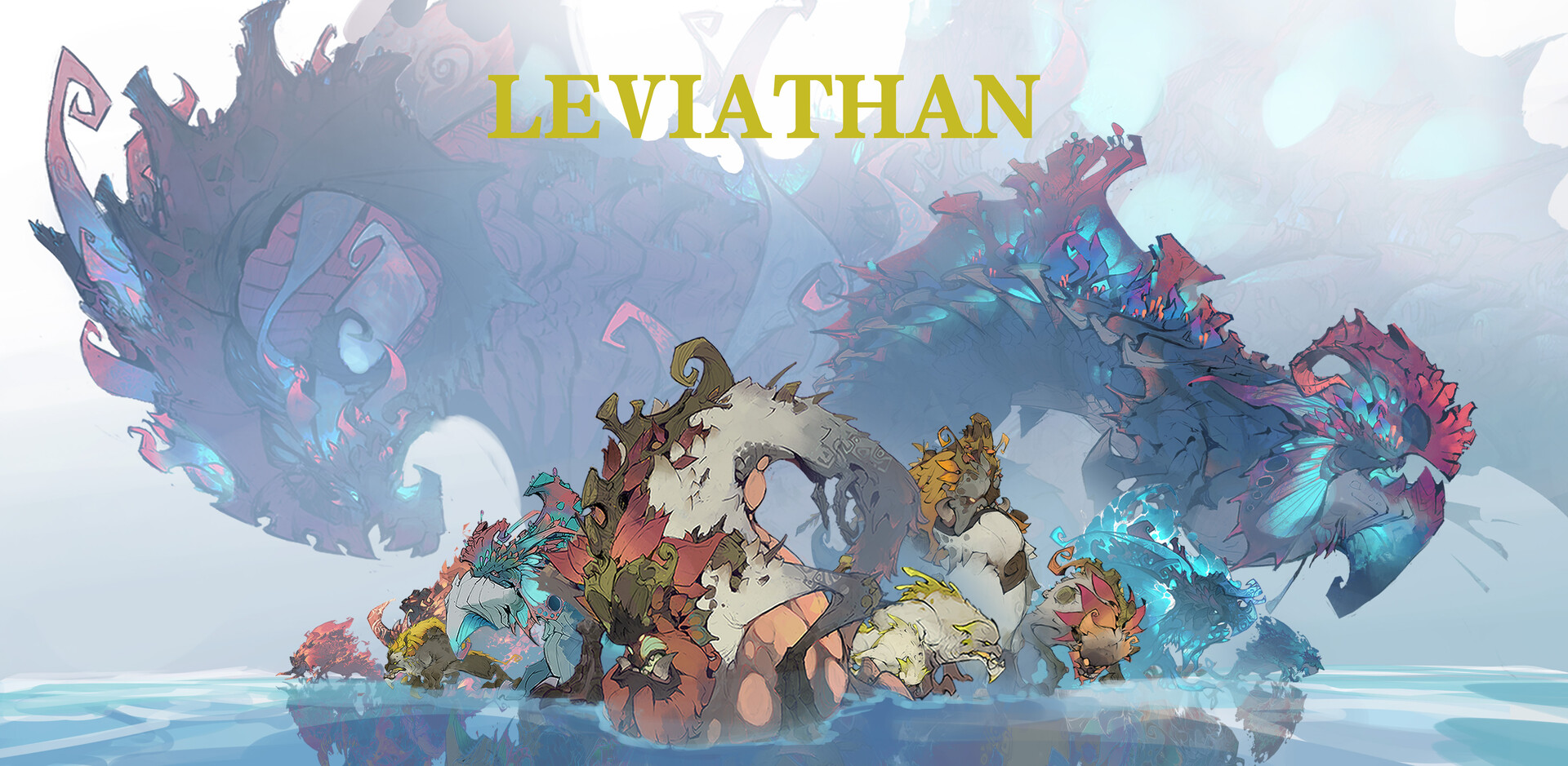 ArtStation - LEVIATHAN - ORIGINAL TYPES - some of them
