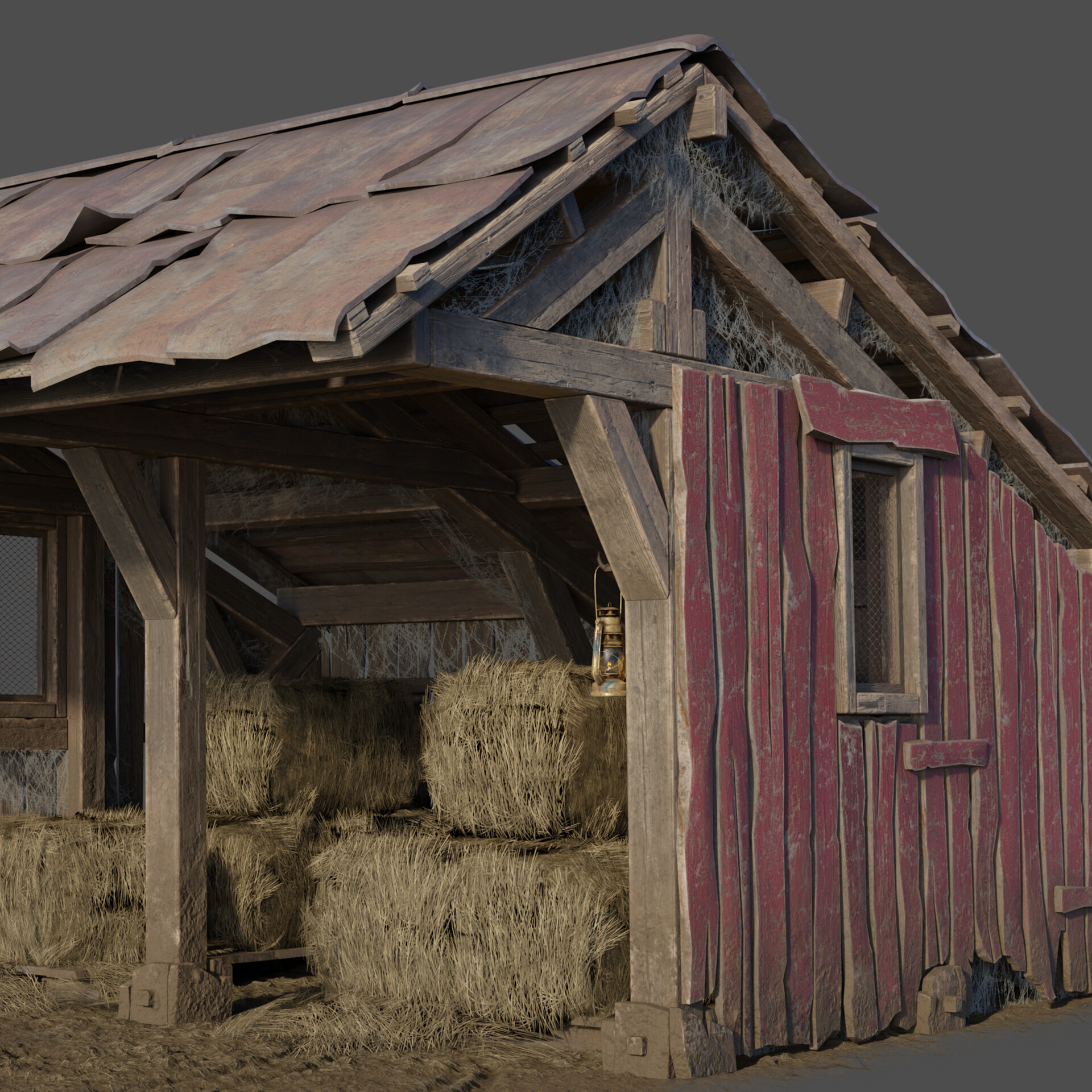 ArtStation - old barn