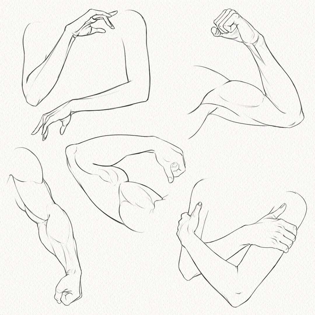 ArtStation - Anatomy practice