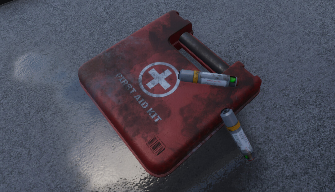 ArtStation - MedKit Low poly model