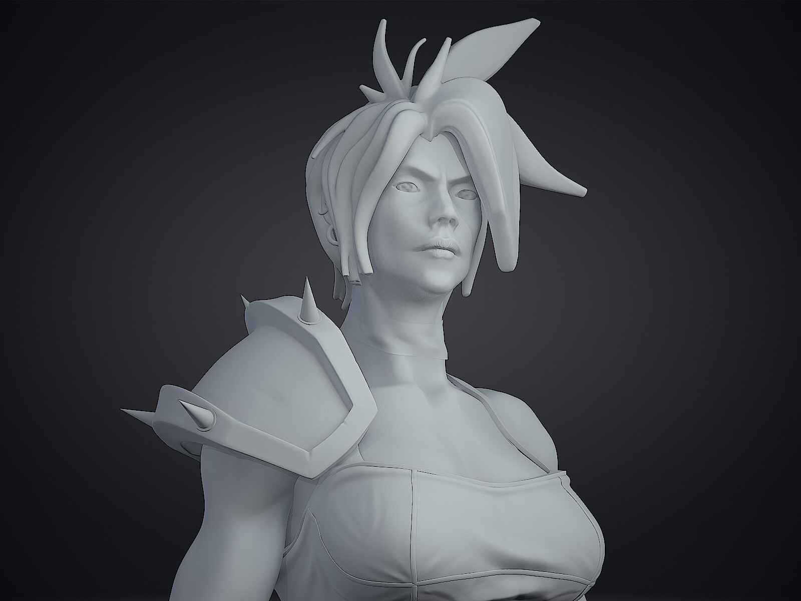 ArtStation - Sherazade HighPoly (WIP)