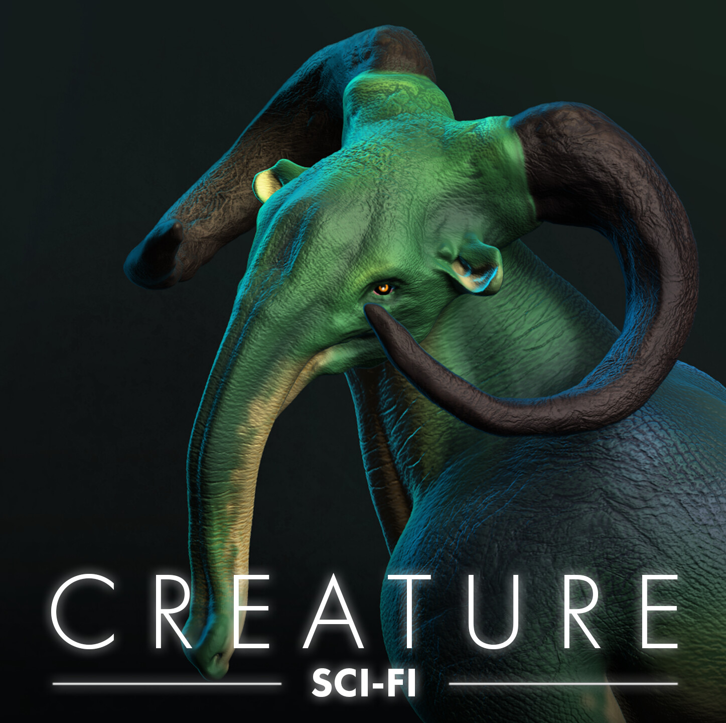 ArtStation - 3D Fantasy Creature