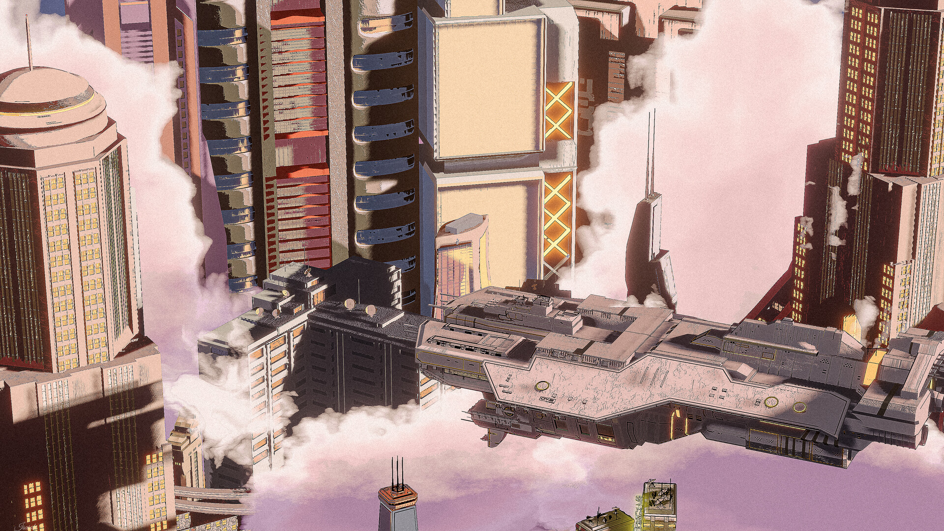 ArtStation - Cityscape 2