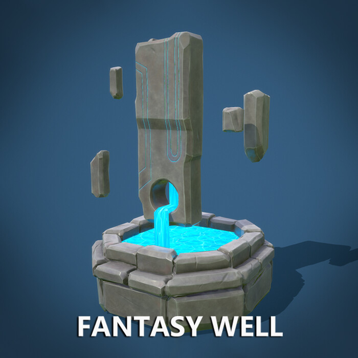 ArtStation - Fantasy Well