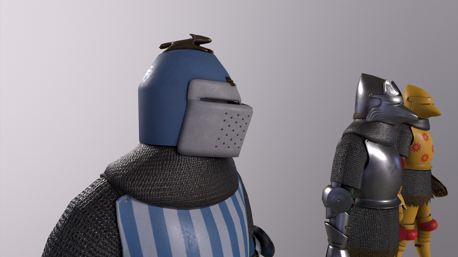 ArtStation - Partial Plate Game Armor Bannerlord