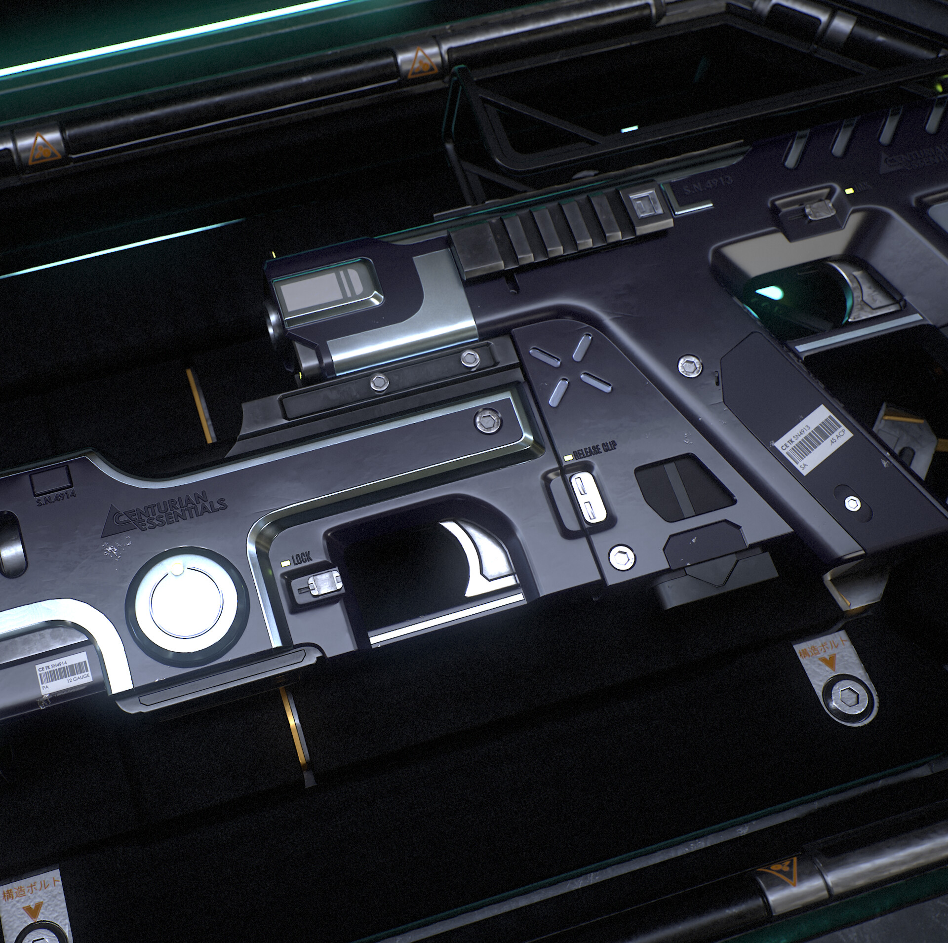 ArtStation - Cyberpunk RED Black Chrome - CE Tommy Knocker