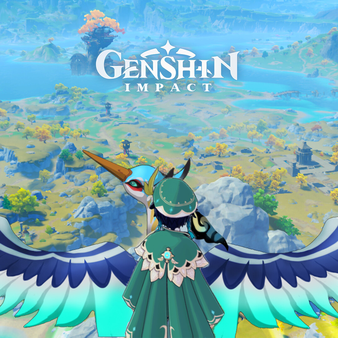 ArtStation - Flying/Aquatic Mounts Concept Art - Genshin Impact