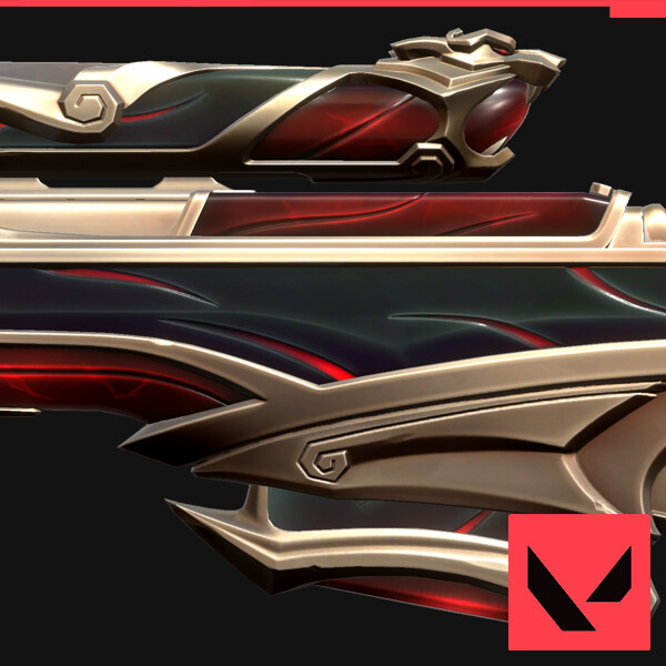 ArtStation - Valorant Tigris Operator 3D work