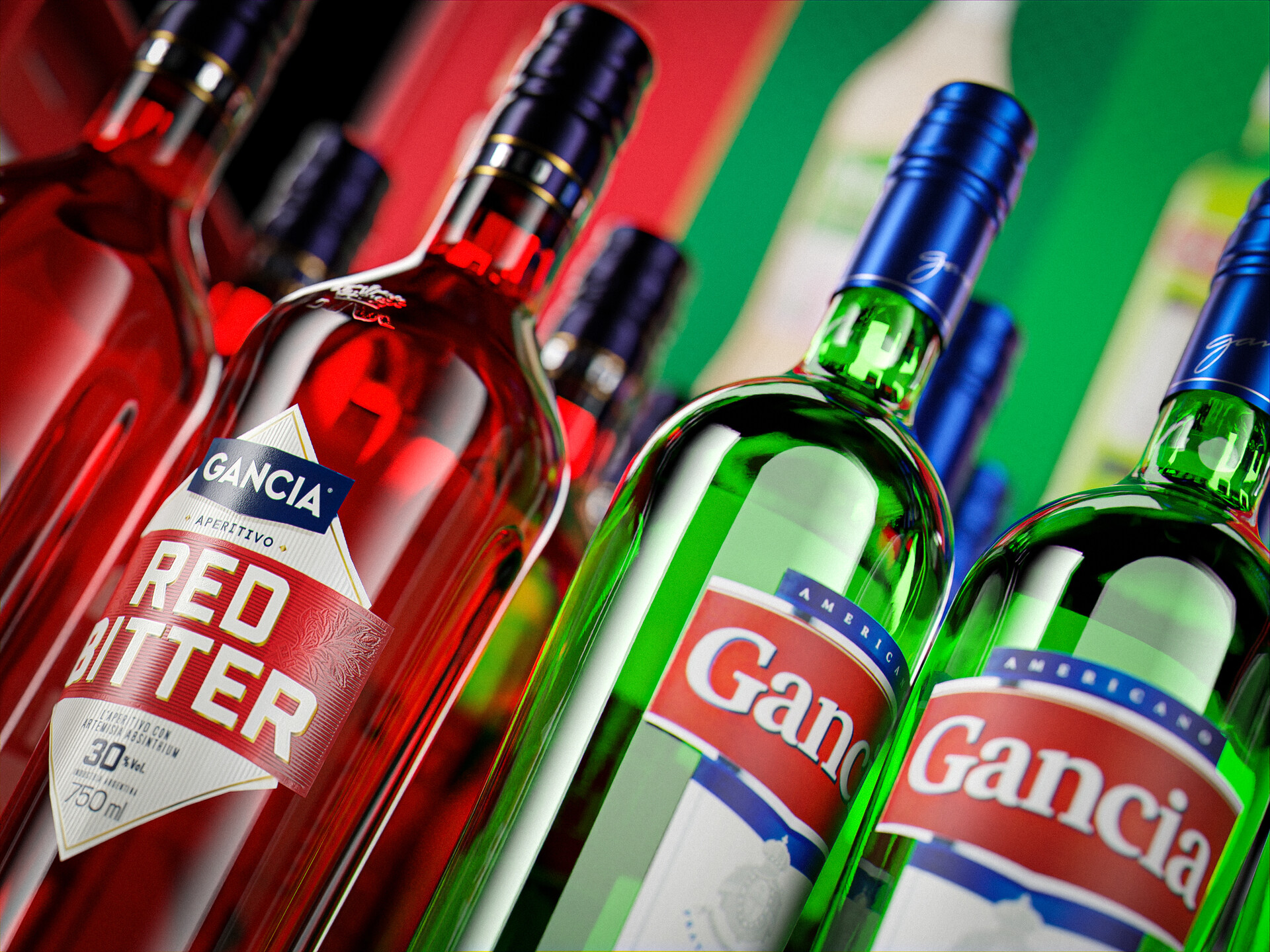 ArtStation - Multiple Drinks Retail Rack / Display