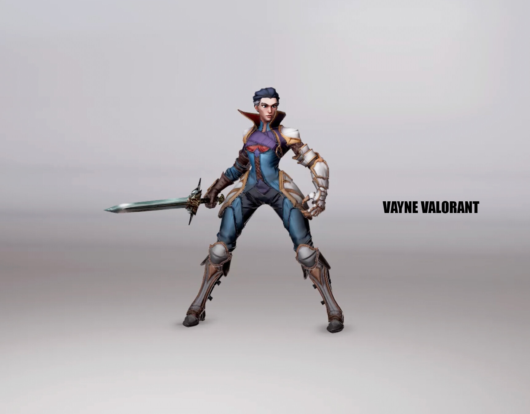 ArtStation - Vayne Valorant Fight scene