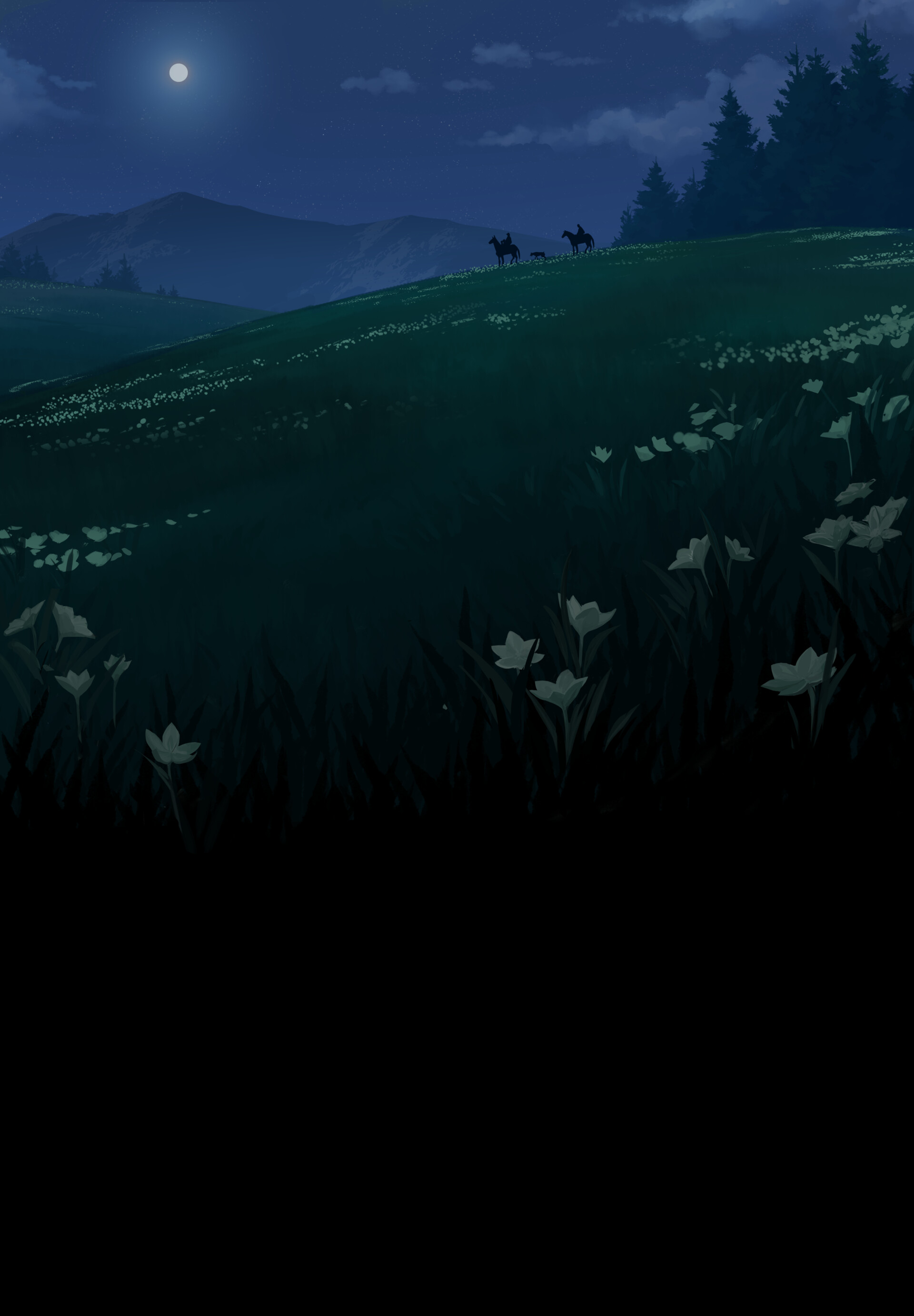 ArtStation - Landscape backgrounds for animation project