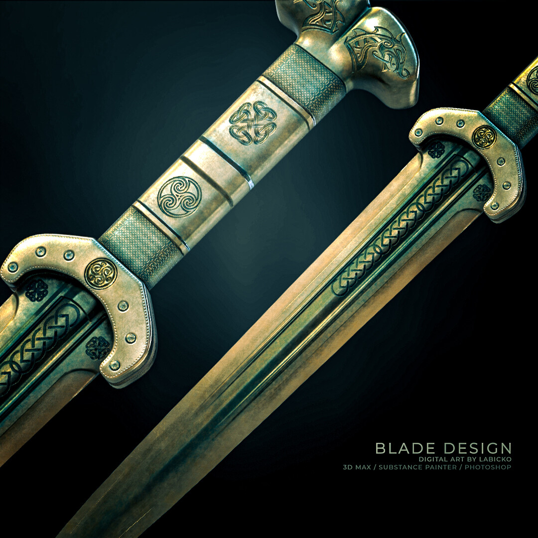 ArtStation - Bronze Knife - Dagger