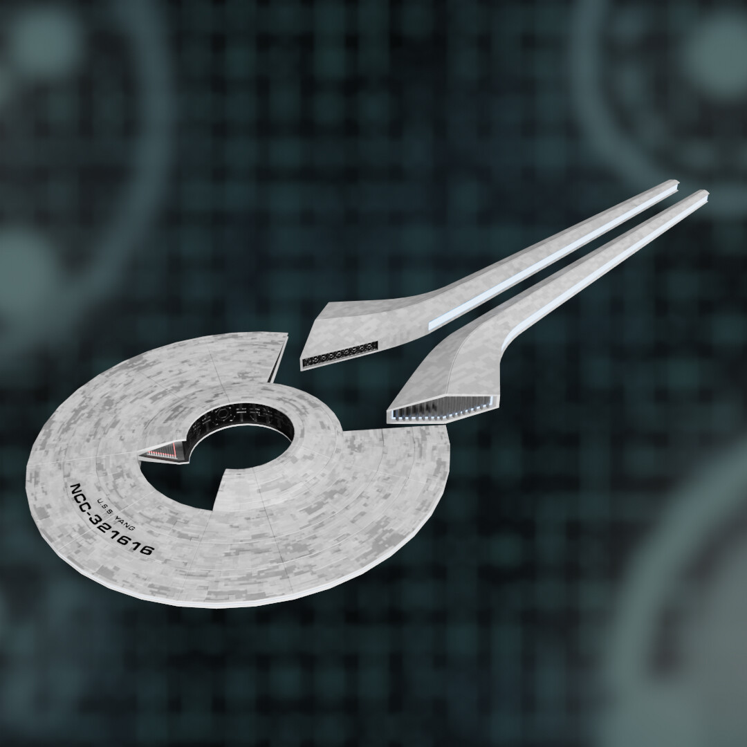 ArtStation - Star Trek - Friendship-Class Fanart