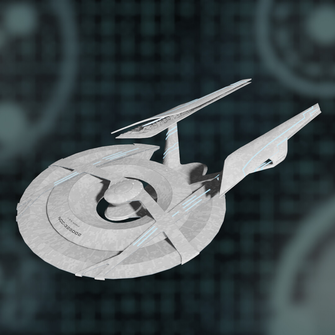 ArtStation - Star Trek - 32nd Century Constitution-Class Fanart