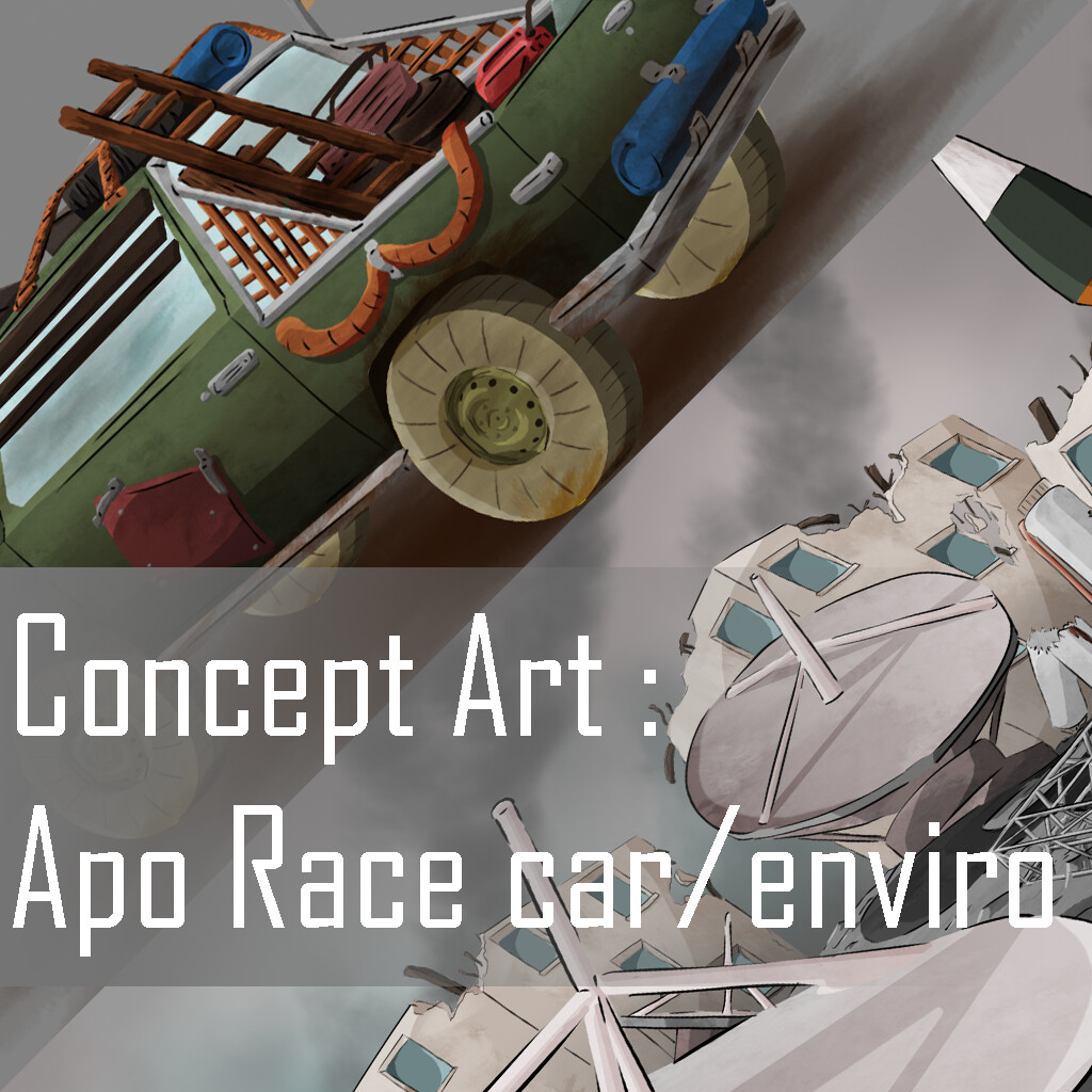 ArtStation - Apo Race 2D