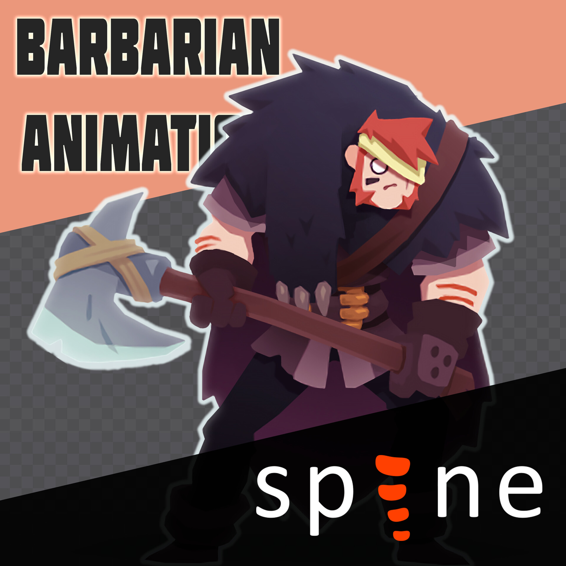 ArtStation - Barbarian - Spine animation