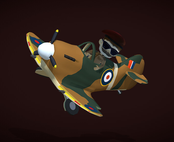 ArtStation - Archie, the fighter pilot