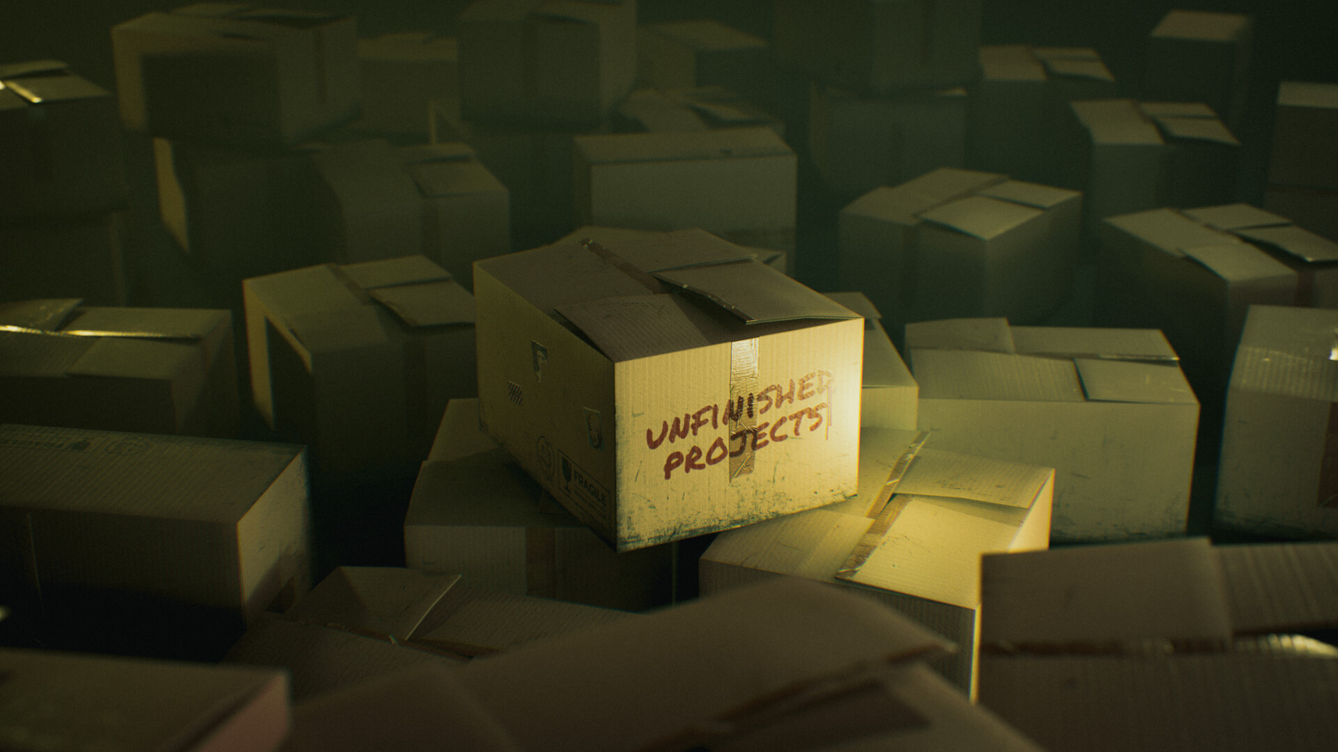 ArtStation - 'Unfinished Projects' - Personal Project