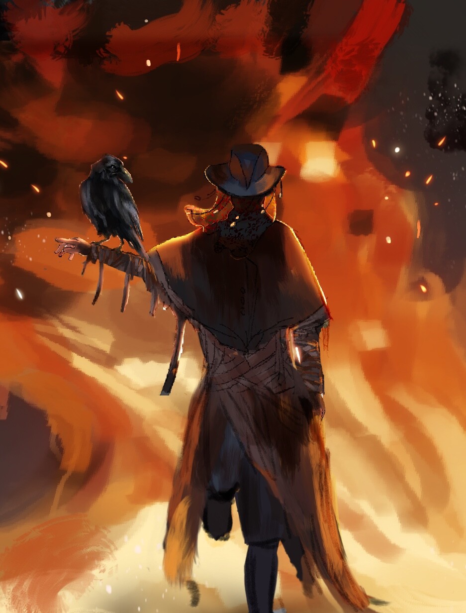 ArtStation - Character Concept #3 | Fire study