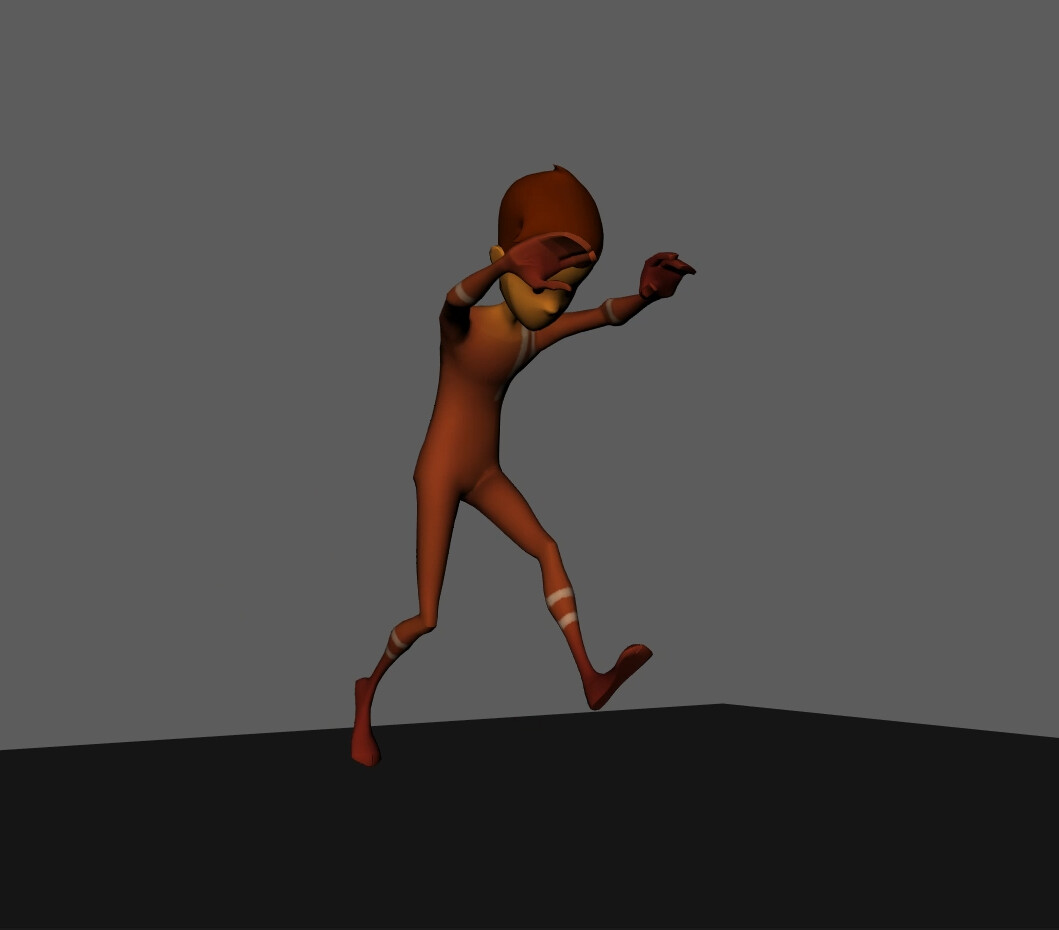 ArtStation - Jump animation